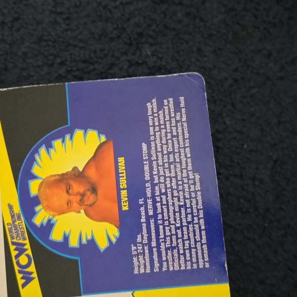 Wcw | Toys | New 994 Kevin Sullivan Wcw Collectible Wrestling Figure ...